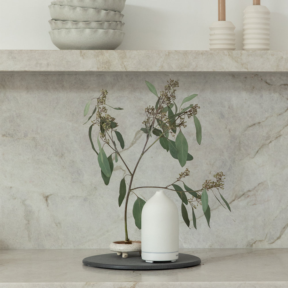 Large Stone Saucer | Versatile For Plants, Decor & More | Dorai Home