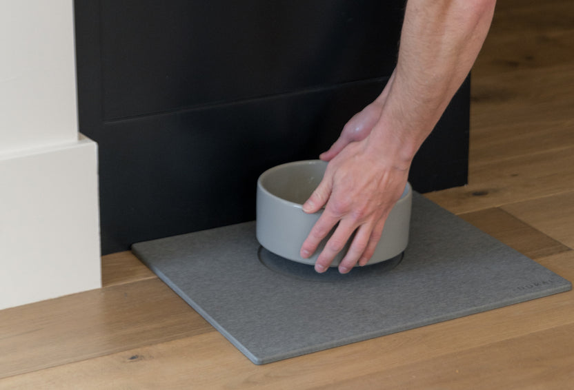 Large Dog Bowl + Stone Base | Dorai Home
