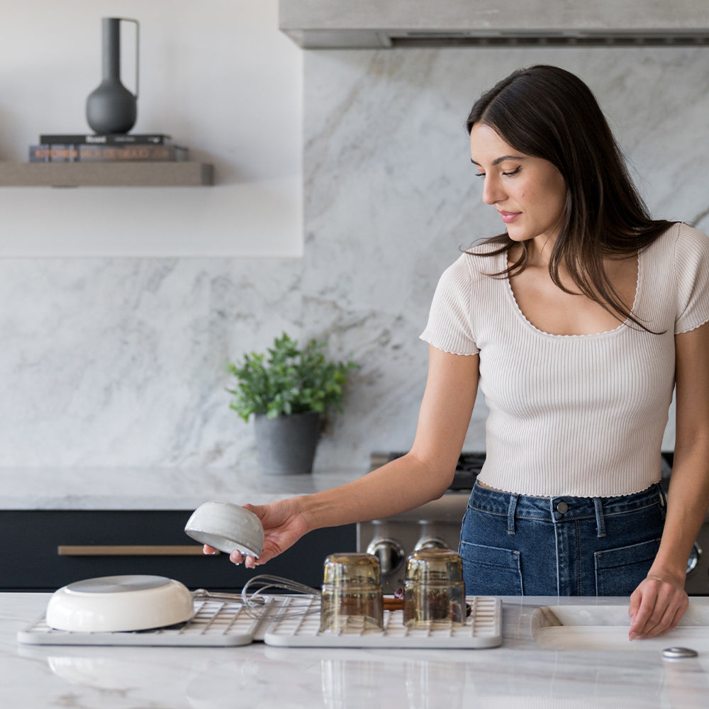 Large Dish Pad | Large Dish Drying Mat For Kitchen | Dorai Home